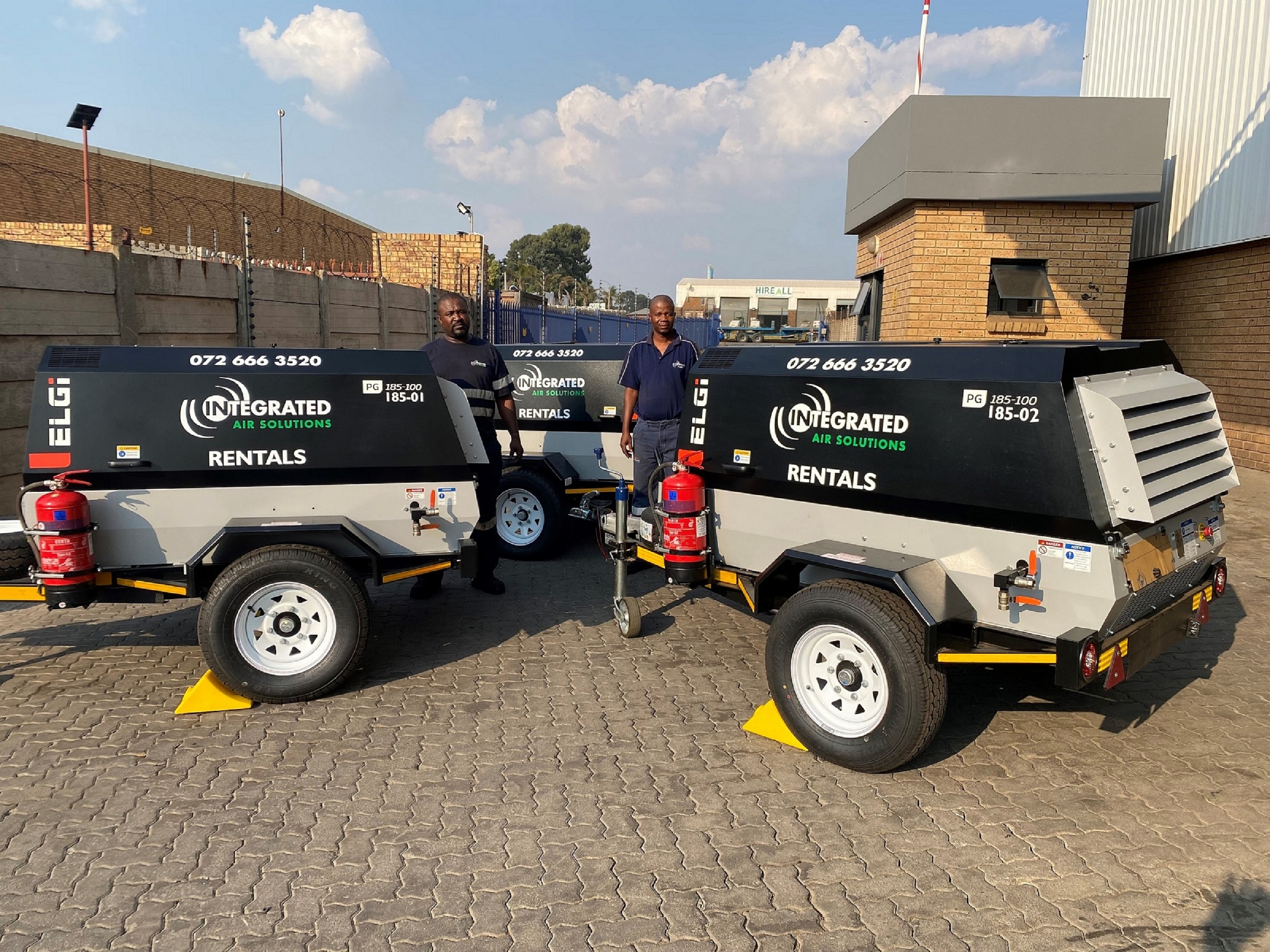 Customers can now rent compressed air from Integrated Air Solutions ...