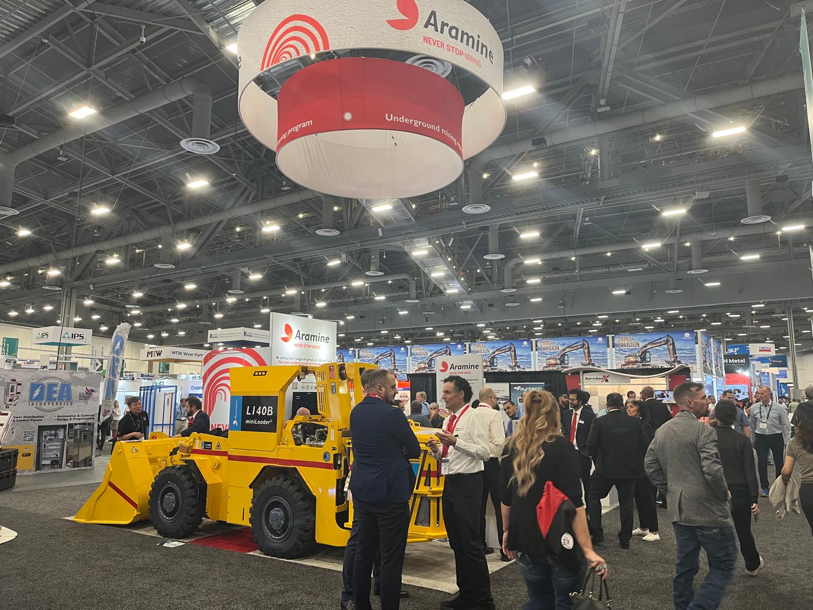 USA Las Vegas: At MINExpo, Aramine unveils the latest innovations in ...